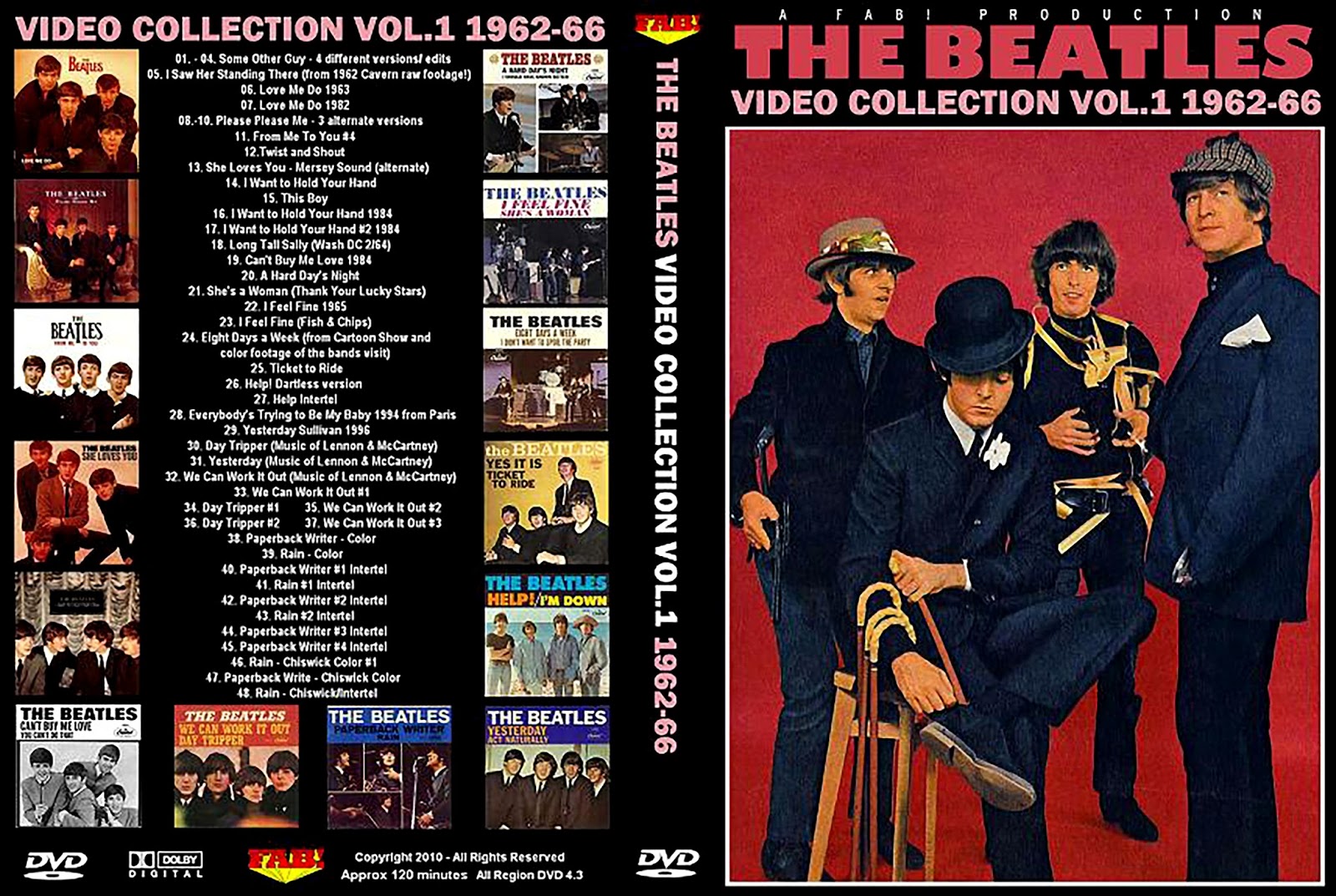 The Beatles – The Video Collection Vol.1 - 1962-66 DVD - The World's ...
